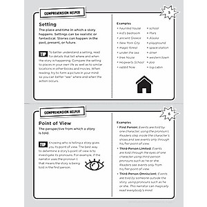 100 Task Cards: Literary Text: Reproducible Mini-Passages With Key Questions to Boost Reading Comprehension Skills