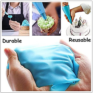 Piping Bag and Tips Cake Decorating Supplies Kit Baking Supplies Cupcake Icing Tips with Pastry Bag for Baking Decorating Cake