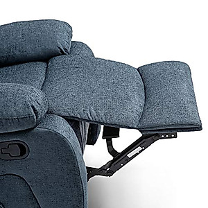 Christopher Knight Home Porterdale Massage Recliner, Charcoal + Black