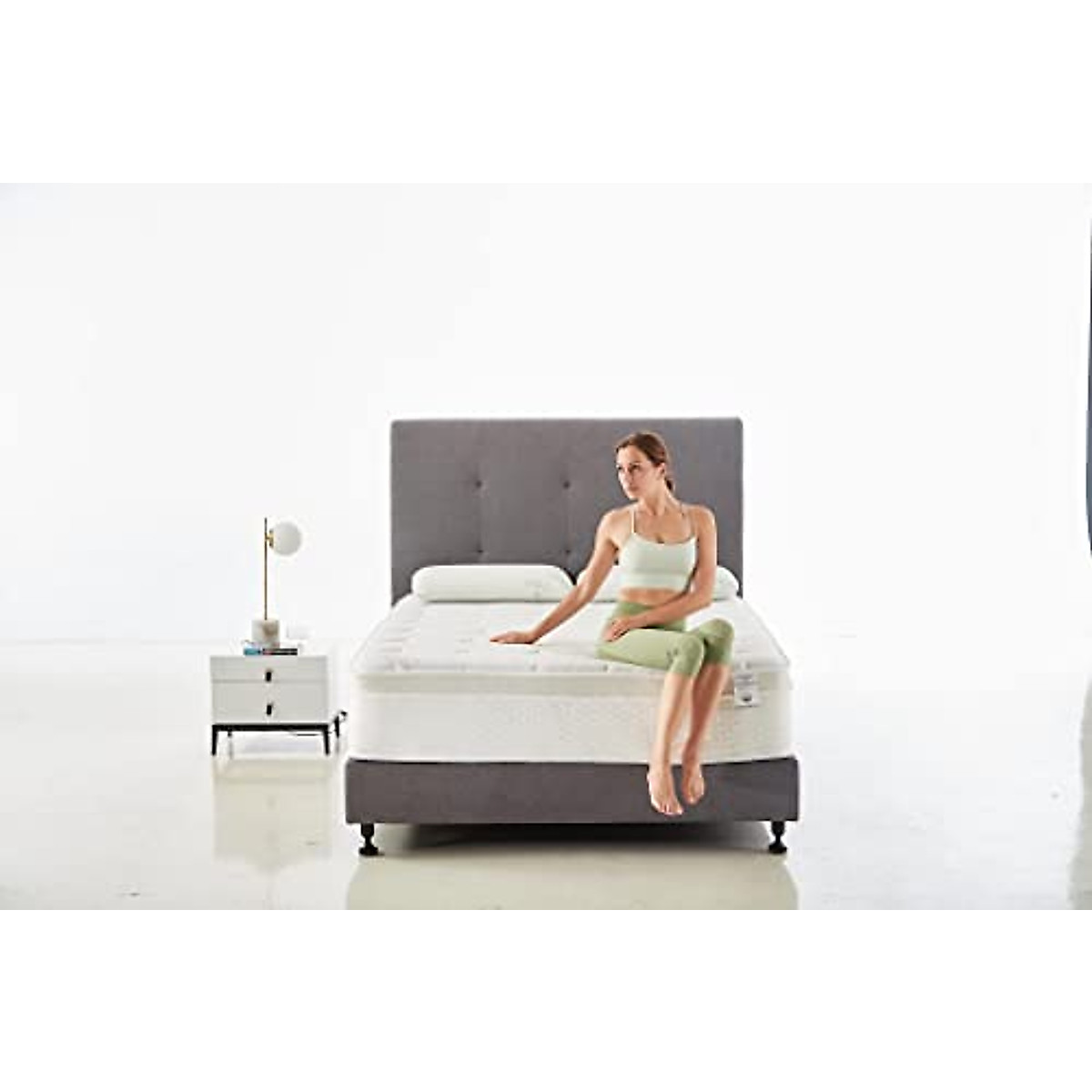 Twin Size Mattress - 12 Inch Cool Memory Foam & Spring Hybrid Mattress with Breathable Cover - Comfort Plush Euro Pillow Top - Rolled in a Box - Oliver & Smith