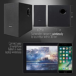 SAMSUNG UN65TU7000 65" 4K Ultra HD LED TV with Deco Gear Home Theater Bundle