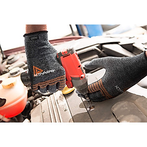 Ansell ActivArmr 97-007 Multipurpose Gloves - Medium-Light Duty, Wet and Dry Grip, Size X-Large (1 pair)