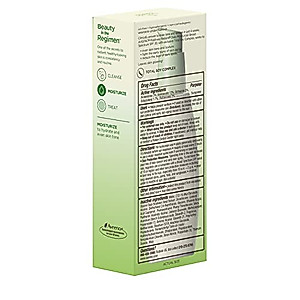 Aveeno Positively Radiant Daily Facial Moisturizer with Total Soy Complex and Broad Spectrum SPF 30 Sunscreen, Oil-Free and Non-Comedogenic, 2.5 fl. oz