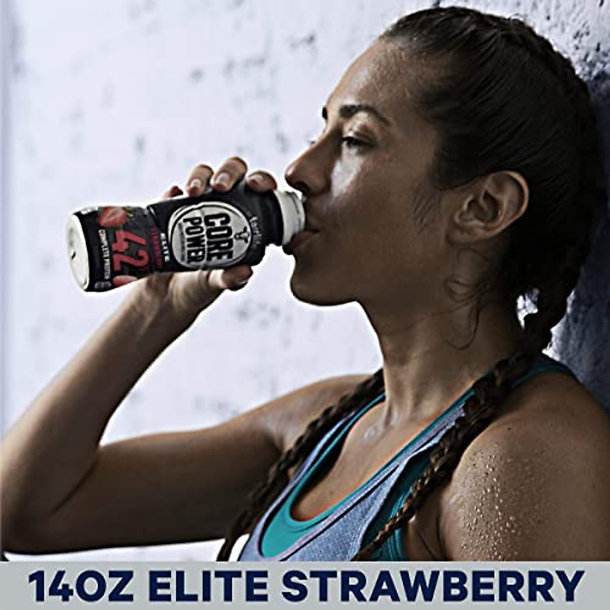Core Power Fairlife Elite 42g High Protein Milk Shake Bottle , Ready To Drink for Workout Recovery, Strawberry, 14 Fl Oz, Liquid, kosher (Pack of 12)