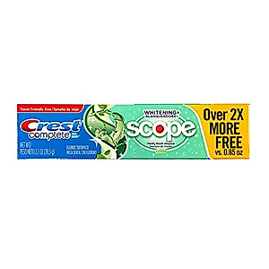 Crest Complete Multi-Benefit Whitening + Scope Minty Fresh Flavor Toothpaste 2.7 Oz, Pack of 3