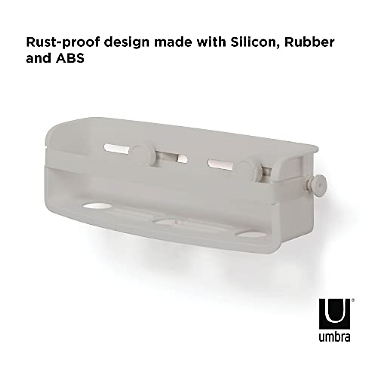 Umbra Flex Gel-Lock Bin, Grey