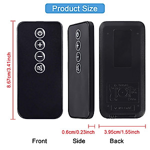 New Replacement Sound Bar Remote Control Compatible with Bose Solo Cinemate Series II IIGS 1SR CineMate 10 & Cinemate 15 Solo 5 10 15 TV Sound Bar Controller (with CR2025 Battery)