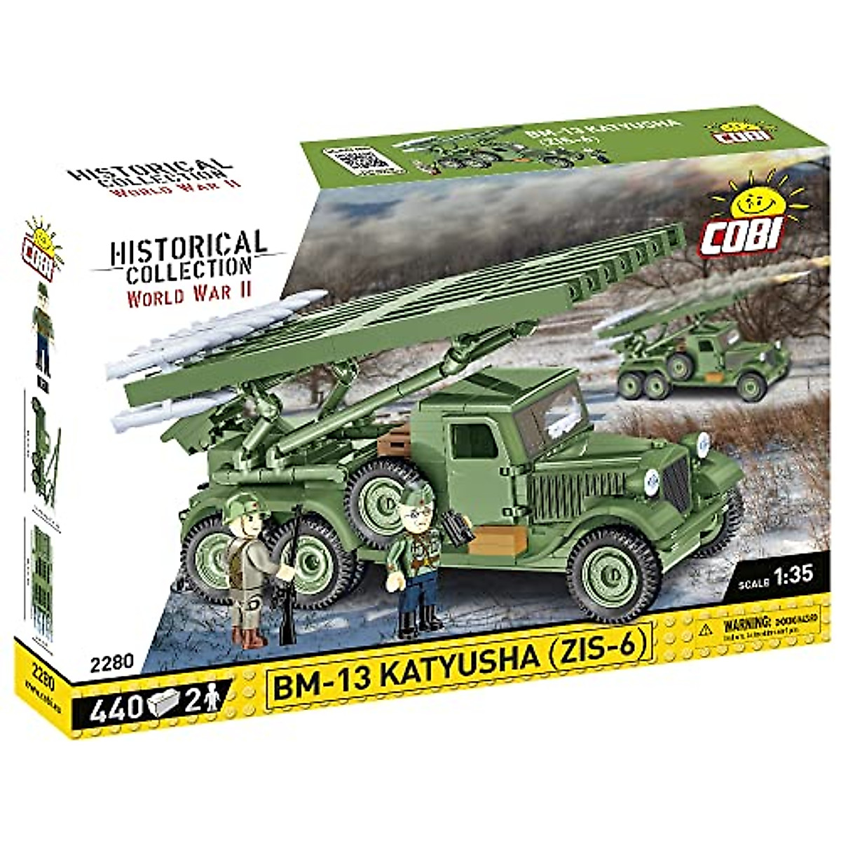 COBI Historical Collection WWII BM-13 Katyusha (ZIS-6)