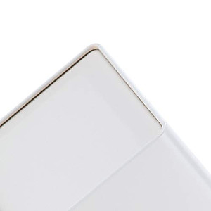 Tianhui Square Tin Can Empty Cube Steel Box Storage Container kit 65mm Series for Treats, Gifts, Favors, Loose Tea, Coffee and Crafts, White, 3L