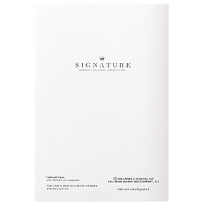 Hallmark Signature Birthday Card for Her (Orchid)