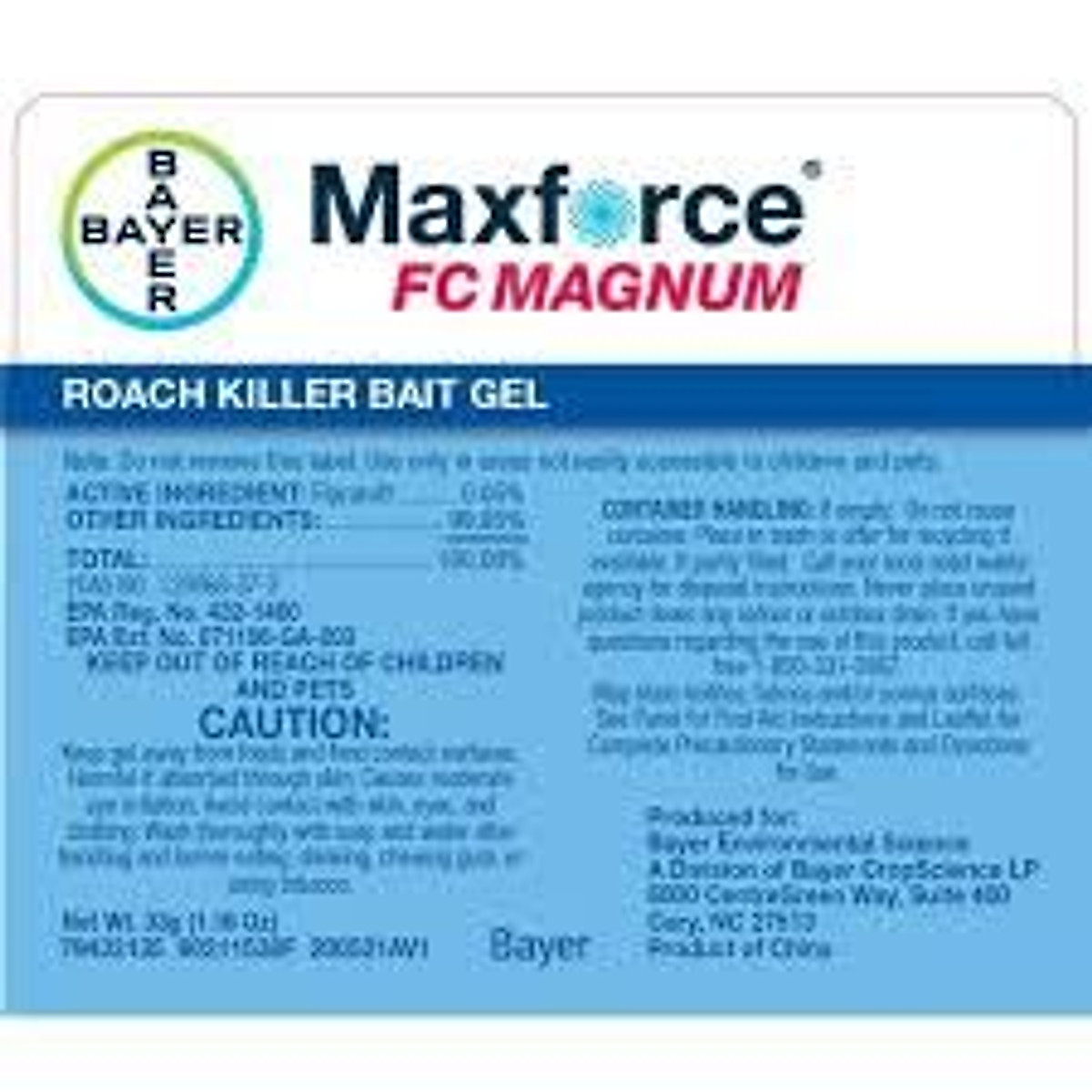 Magnum Premium Roach Gel, Renowned for its Efficacy in combating Cockroaches, Compatible with USA Supply Branded Chemical Resistant Gloves