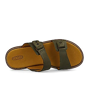 KEEN Women's Lana Slide Sandal, Green, 9.5