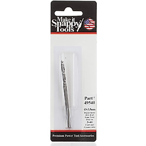 Make it Snappy Tools Replacement HSS Brad Point Drill for 5 x 40 Confirmat Countersink #49540