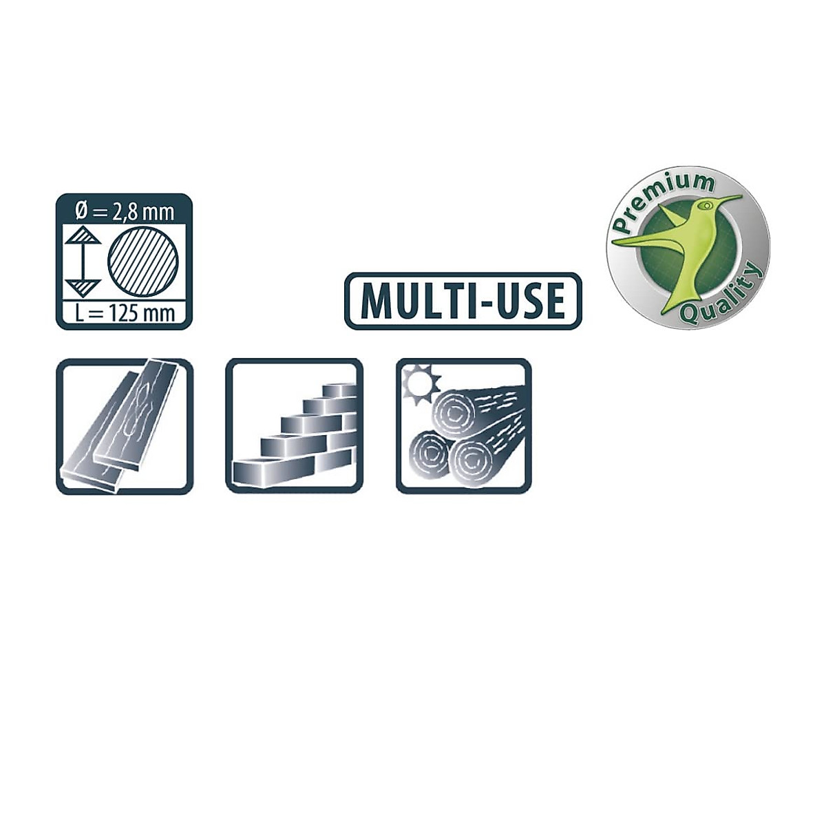 Pica Dry – Pack of 10 Graphite H Leads (with Blister Pack)