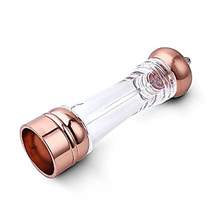 Pepper Grinder Large Rose Gold Home Pepper Grinder Manual Grinder Bottle Salt And Pepper Grinders For Kitchen Dining Cooking Bbq
