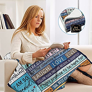 Hexagram Daughter Gift from Mom, Valentines Day Gifts for Daughters, Gifts for Daughter Blanket, Birthday Gifts for Daughter, Daughter Gifts for Birthday Graduation, to My Daughter Blanket 60"X50"