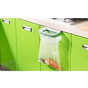 Hanging Kitchen Cupboard Cabinet Tailgate Stand Storage Garbage Bags Rack