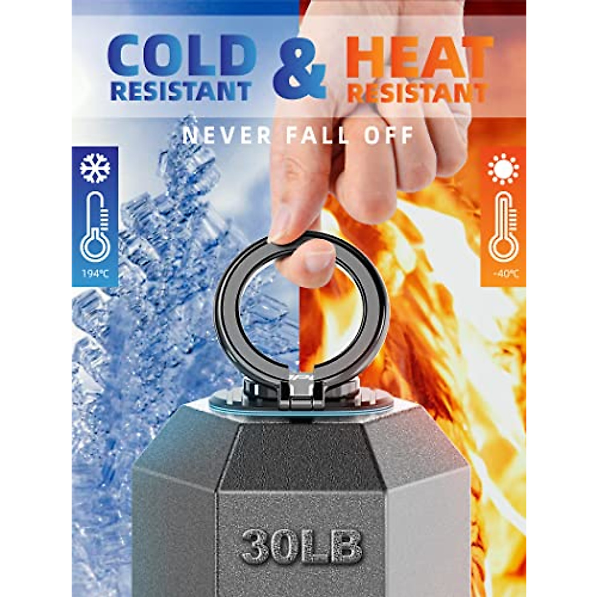 TOPGO Compatible for MagSafe Car Mount Magnetic Phone Mount for Car for Tesla Strong Magnet Hands Free Fit for iPhone 14 Samsung More Smart Phones