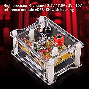 AD584KH High Precision 4-Channel 2.5V/7.5V/5V/10V Voltage Reference Module with Case