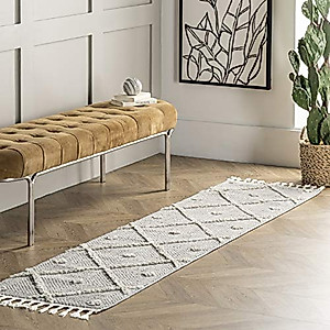 nuLOOM Deyton Diamond Area Rug, 3' x 5', Grey