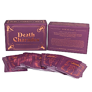 Death Charades: Silly, Fun, Party Card Game, Teams Have 45 Second Rounds to Guess The Charade, Endless Rounds or Until The Cards Run Out, 2 to 20 Players, for Ages 13 and up