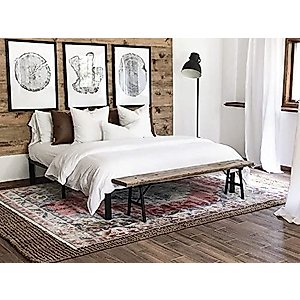TFS Cocomax Organic Coconut Mattress - Organic Coconut Coir Mattress - Coconut Coir & Wool - Extra Firm - Eastern King