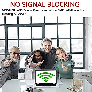 WiFi Cover WiFi Router Cover, Two Sides Opening WiFi Guard Protect Us from Harmful, Big Size 13.8IN * 15.7IN