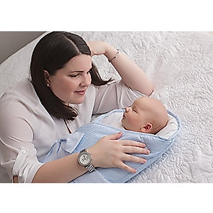 BundleBee Baby Wrap – Swaddle – Baby Blanket – Summer or Winter - Feather Light - Neck and Back Support – Hypoallergenic – Beautiful Packaging – Newborns 0-4 Months - Grey Polka Dot