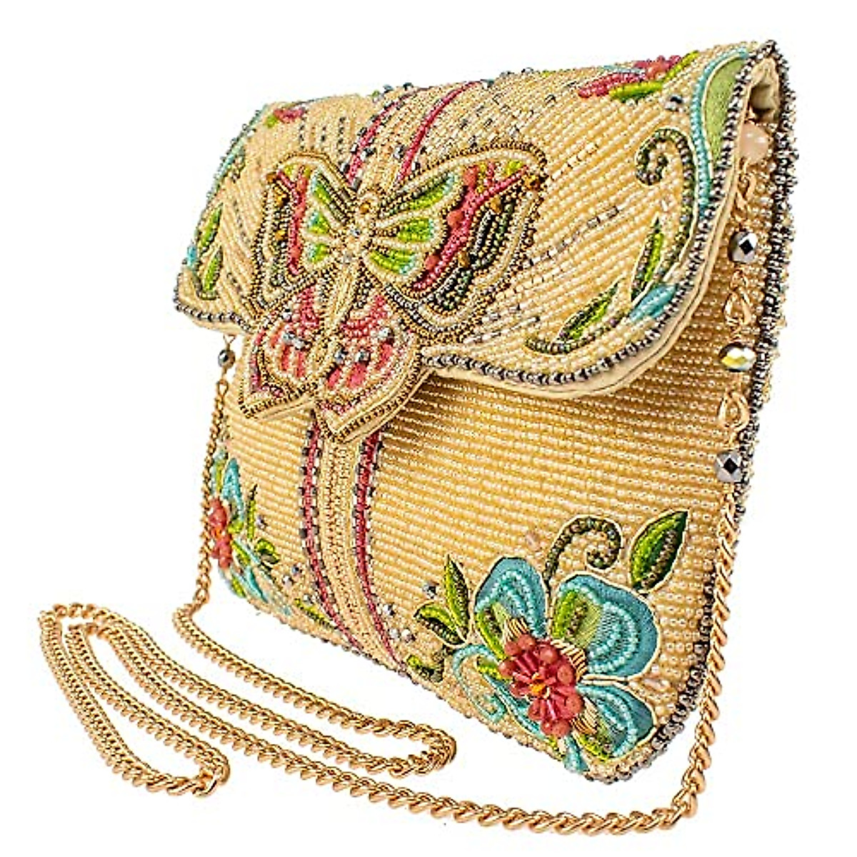 Mary Frances Charmed Crossbody Clutch Handbag, Multi