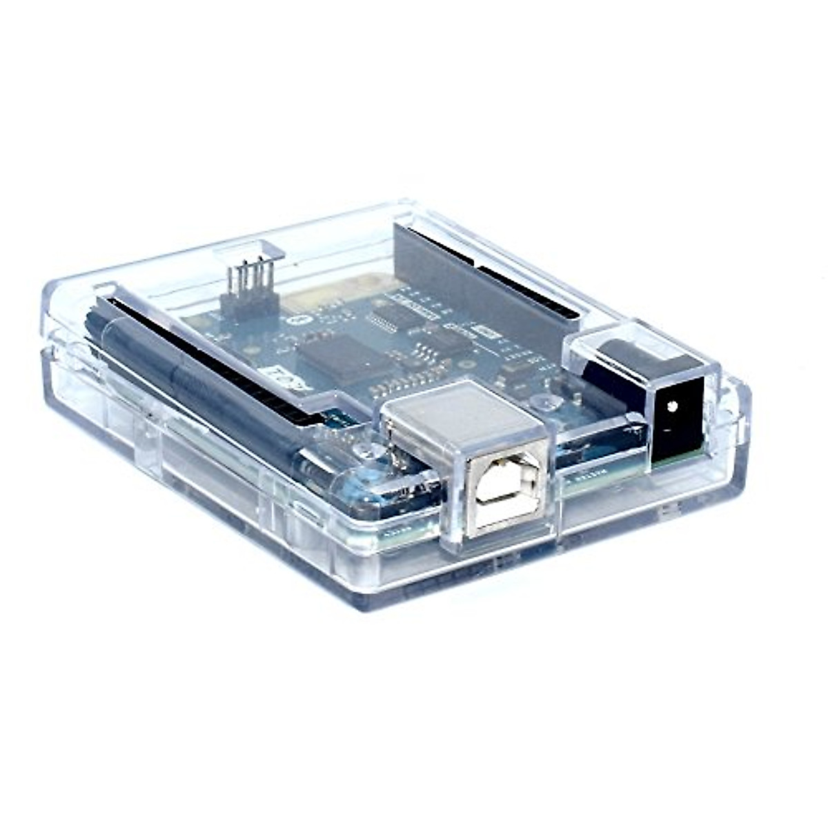 Premium Transparent Case for ARDUINO Leonardo RoHS Compliant