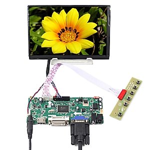 7" Portable Monitor N070ICG-LD1 LCD Screen 1280X800 Display Resolution for HDMI DVI VGA Audio LVDS Controller Driver Board