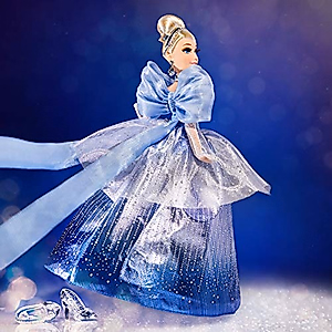 Disney Princess Style Series Holiday Style Cinderella, Christmas 2020 Fashion Collector Doll with Accessories, Toy for Girls 6 Years and Up
