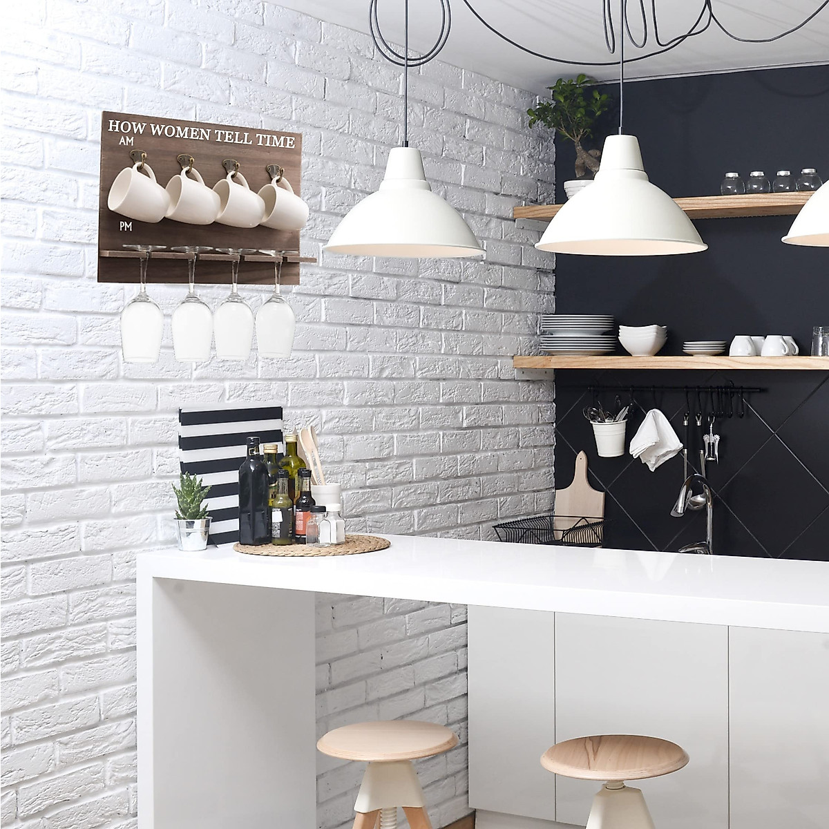 Mothers Day Gifts for Women - Unique Funny Wine Gift for Mom - Great Gift Idea for Moms, Sister, Wife, Aunt, Mother in law - Womans Birthday Presents - Includes 4 Wine Glasses and 4 Coffee mugs