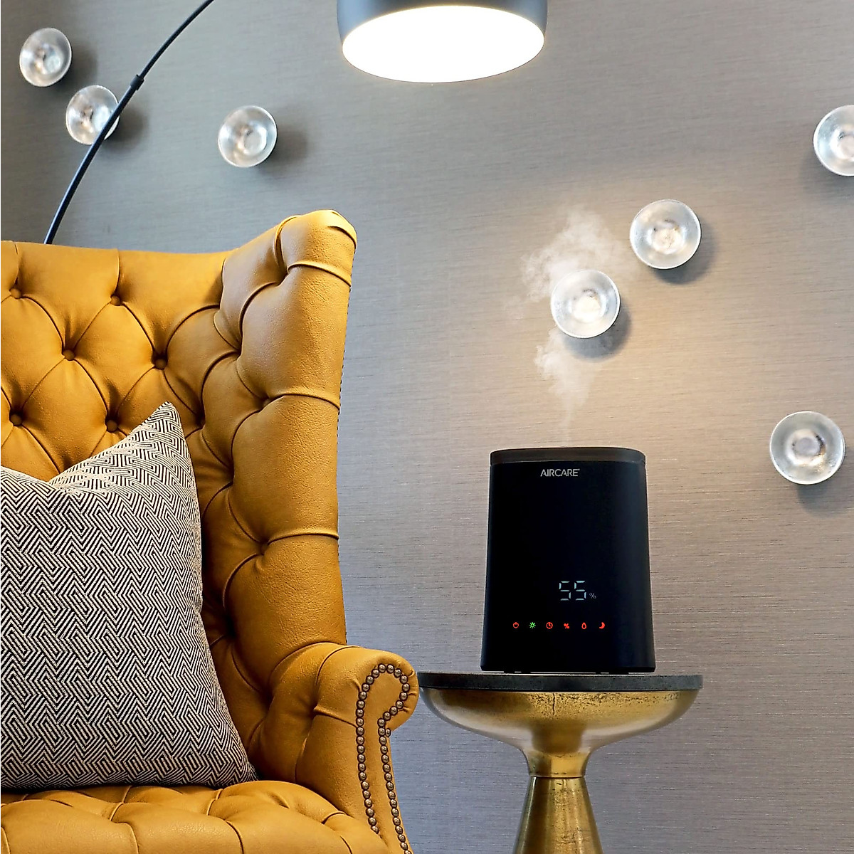 AIRCARE Ultrasonic Cool Mist Whisper Quiet Humidifier- NOVA