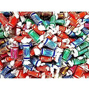 Mini Tootsie Roll Chews, Individually Wrapped, Bulk Candy, Fruit Flavored (1 Pound)