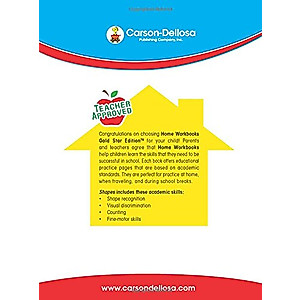 Shapes, Grades PK - K (Home Workbooks)