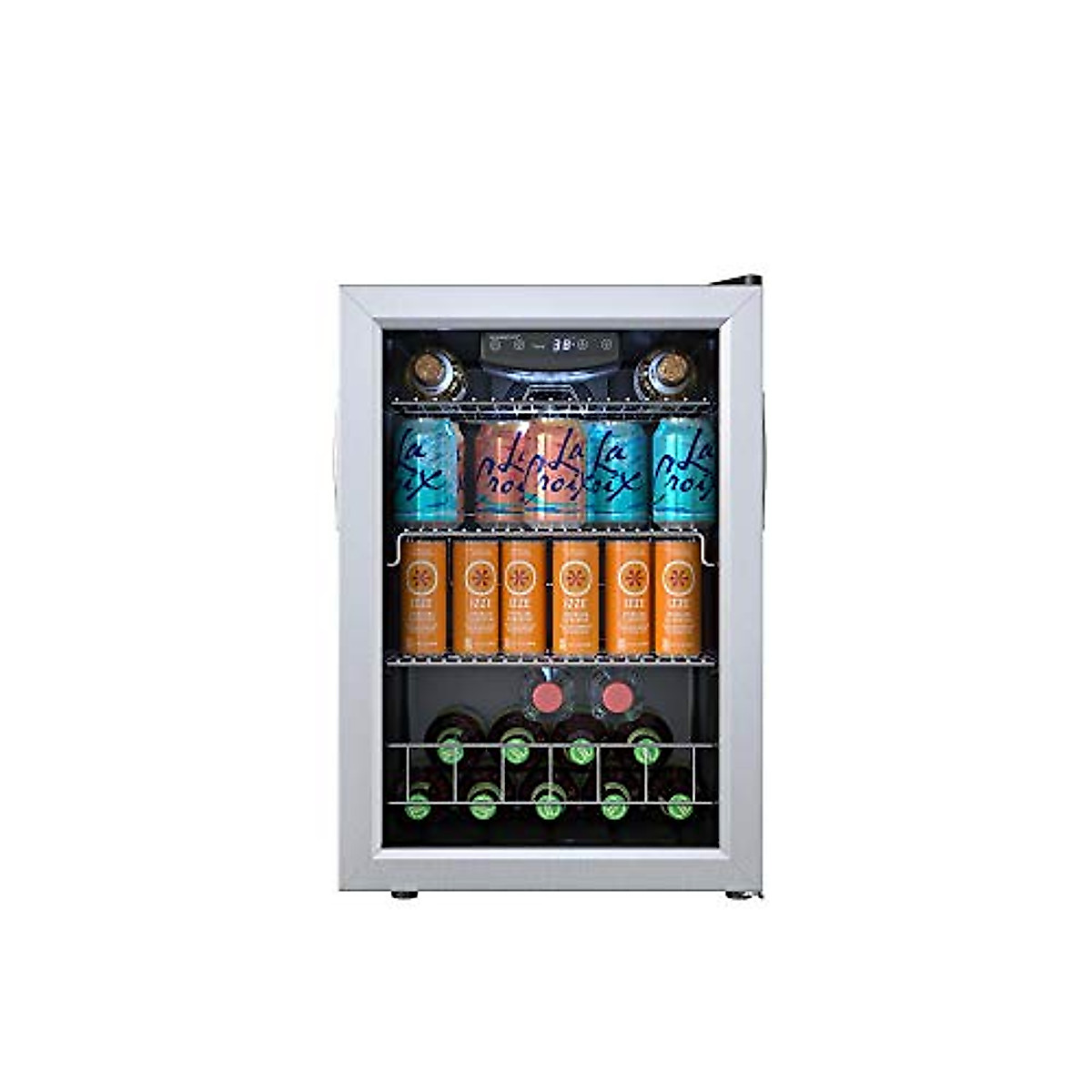 EdgeStar BWC91SS 17 Inch Wide 80 Can Capacity Extreme Cool Beverage Center