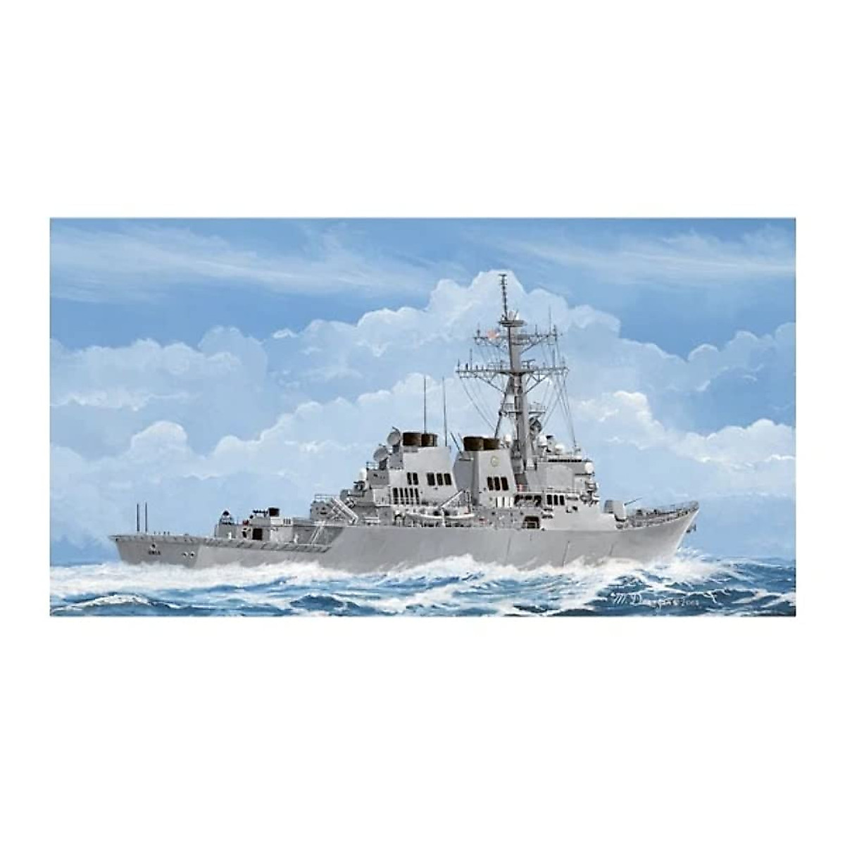 Trumpeter 1/350 Scale USS Cole DDG67 Arleigh Burke Class Guided Missile Destroyer