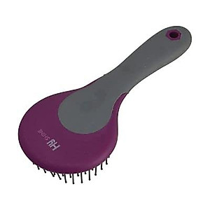 Shires EZI-Groom Grip Mane & Tail Brush (Lime)
