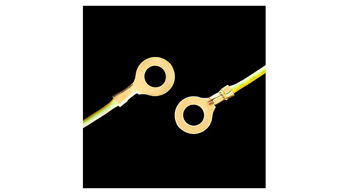 150pc Copper Ring Terminals Kit - Cable Lugs & Connectors