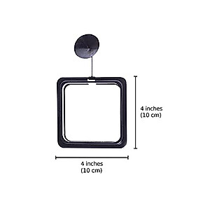 SunGrow Fish Food Feeding Ring, Stop Water Turbulence from Washing Food & Floating Plants into Filter, Suitable for Flakes & Floating Fish Pellets, for Goldfish, Guppy, Neon Tetra, Betta