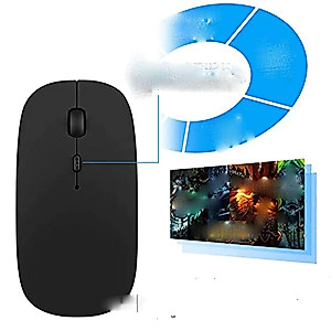 Big Keyboard Wireless Keyboard and Mouse Combination Slim 2.4G Silent Compact Scissors Key Desktop Laptop Keyboard