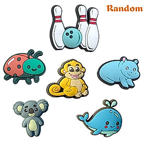 BAODE 30PCS Random Different Shoe Charms for Shoes Party Gift