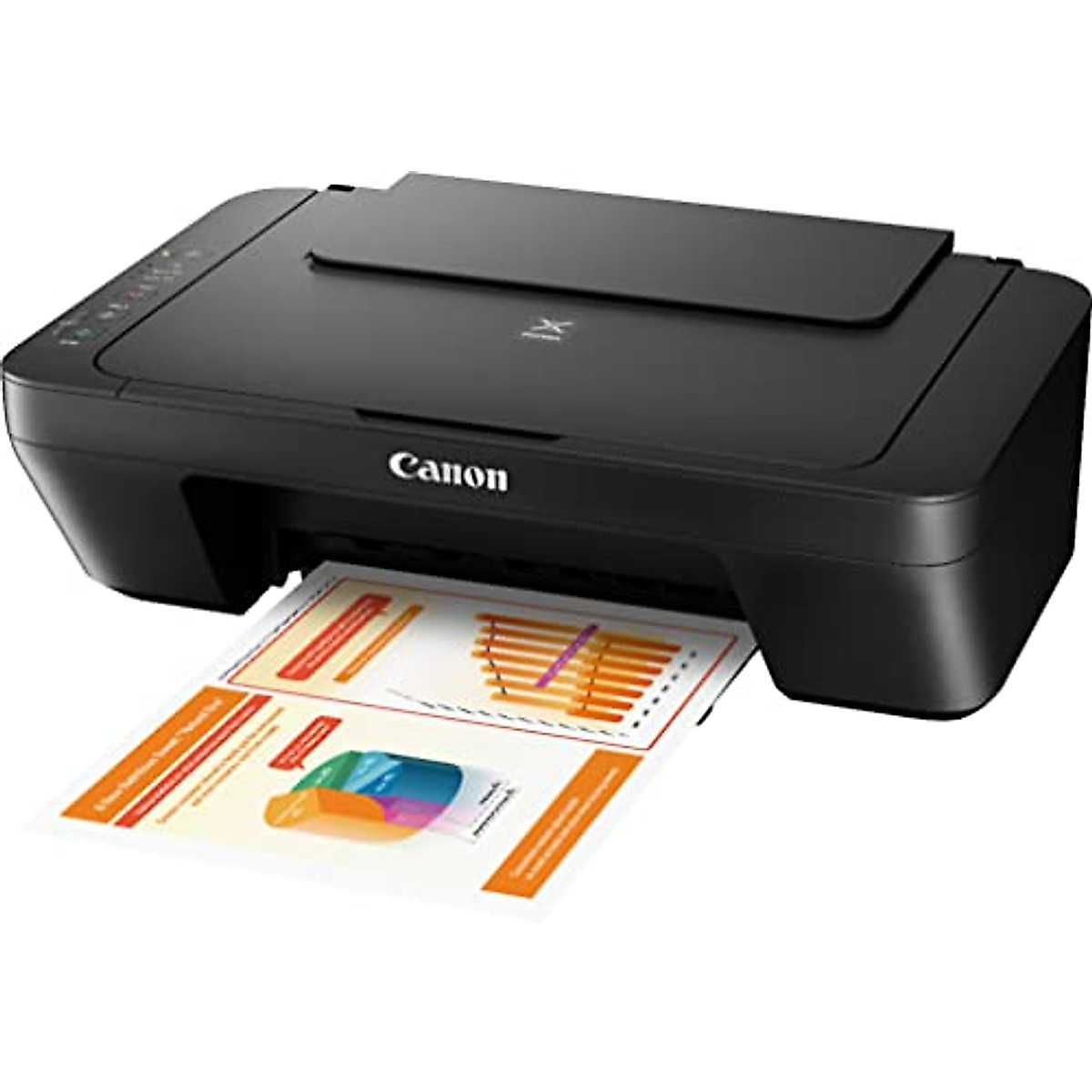 Canon PIXMA MG Series All-in-One Color Inkjet Printer, 3-in-1 Print, Scan, and Copy or Home Business Office, Auto Scan Mode, Bonus Set of NeeGo Ink and 6 Ft NeeGo Printer Cable