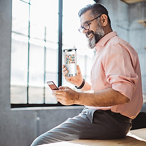 Hi It's Me I'm The Teacher Tumbler 20 Oz - First Grade Teacher Back To School Gift for Signer Merch Fans - Appreciation and Stress Relief Gift for Easter, Valentine, Christmas