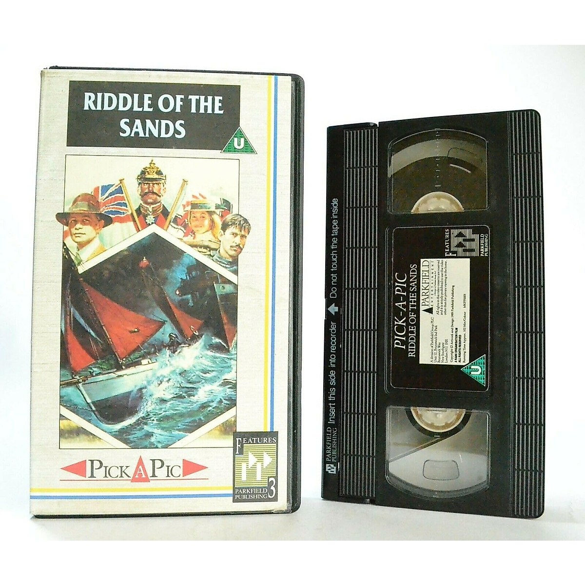 Riddle Of The Sands: Based On E.Childers Novel - Spy Thriller (1979) - Pal VHS