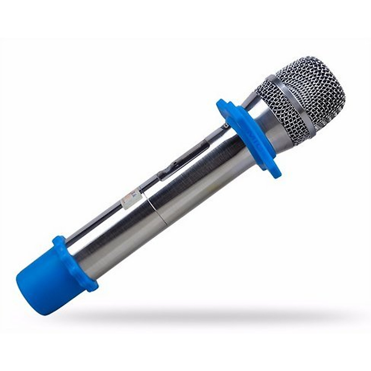 YTYKINOY 4 Sets Wireless Handheld Microphone Shakeproof Anti-Rolling Mic Protection Silicone Ring & Bottom Rod Sleeve Holder Stand for KTV Device (4 Colors)