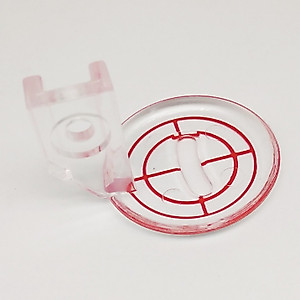 HONEYSEW Pressure Foot Free Motion Echo Quilt Foot Compatible with Viking #413320245