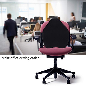 VTOSEN Cushion Orthopedic Memory Chair Lumbar Support Pillow Foam Seat Pad, Chair Cushions for Dining Chairs, Kitchen Chair Pads