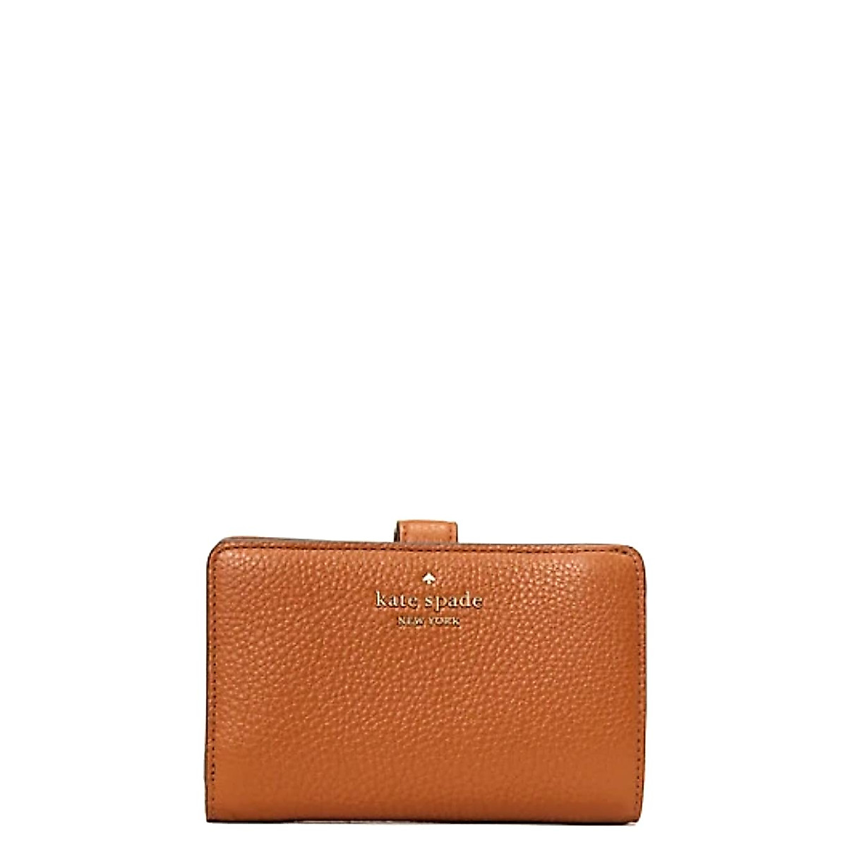 Kate Spade New York Leila Medium Compact Bifold Wallet Leather Warm Gingerbread